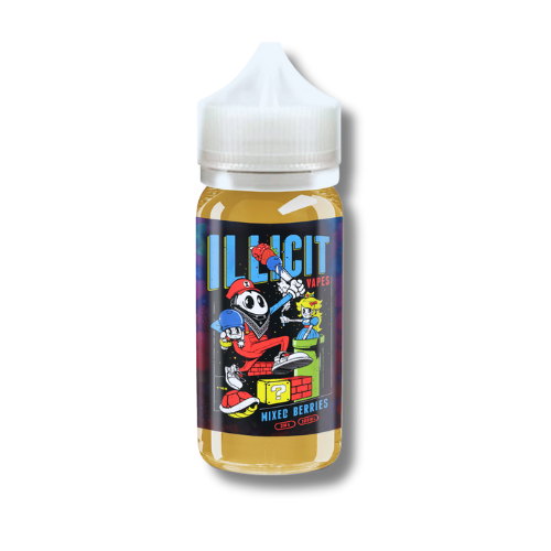 Illicit Vapes | Mixed Berries Nic Salts 30ml | Mixology Vape