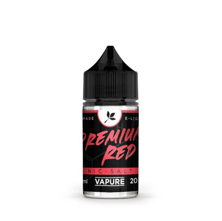 Vapure | Premium Red Nic Salts 30ml | Mixology Vape